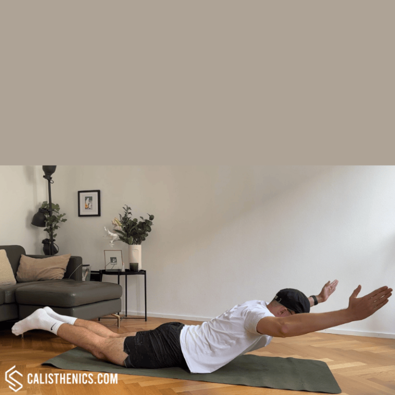 Superman Hold Calisthenics Workouts Equipment