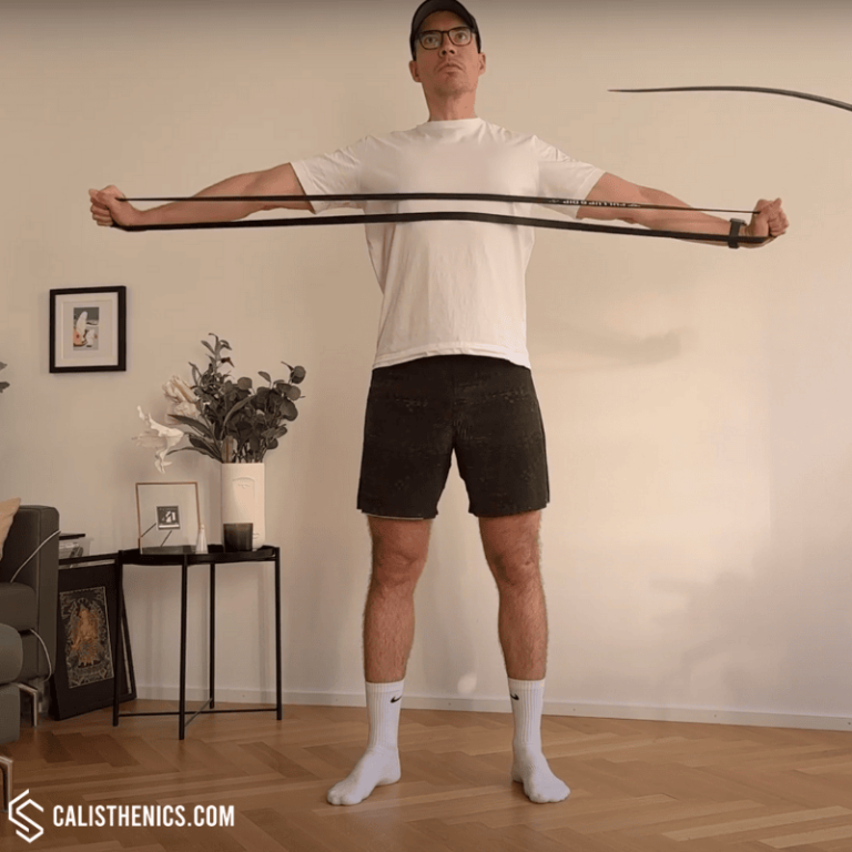 Resistance Band Pull-Aparts | CALISTHENICS Workouts & Equipment