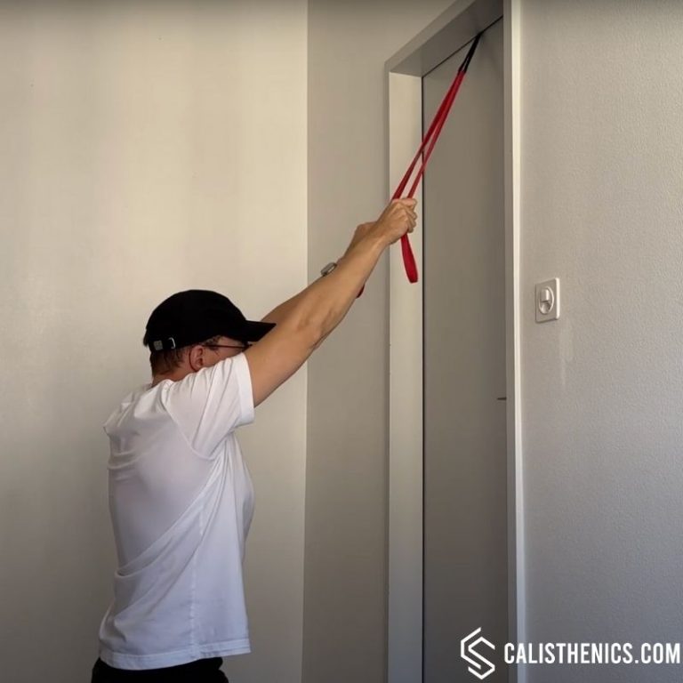 Resistance Band Scapula Pull-Down | CALISTHENICS Workouts & Equipment